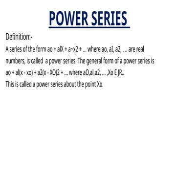 Introduction to Power series Presentation.pptx