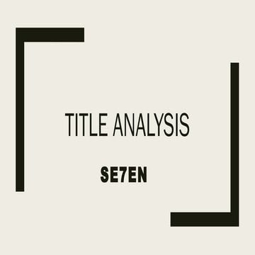 Title analysis | DOCX
