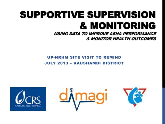 Supportive supervision | PPTX