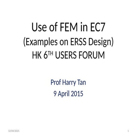 Presentation 2 - USE OF EC7 IN PLAXIS .pptx