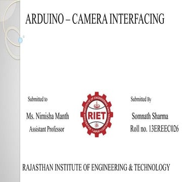 Arduino Camera Interfacing Ov7670 Ppt 0195