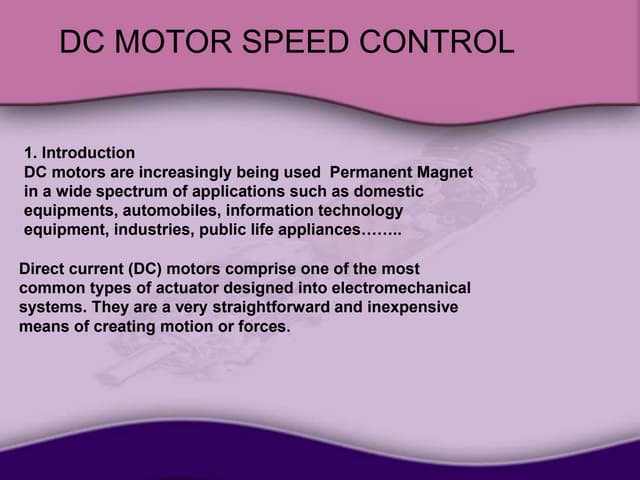 Closed Loop Control of DC Drives | PDF