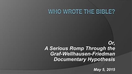 The book of genesis | PPTX