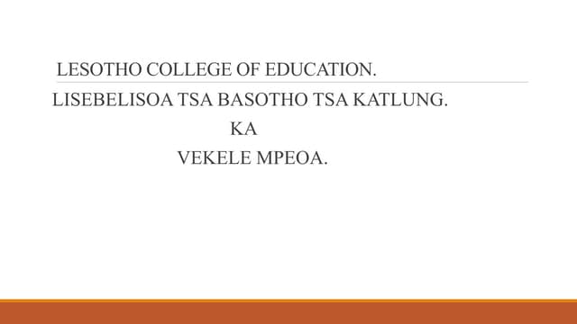 MELEMO EA LITLHARE TSA SESOTHO.pptx