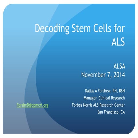Presentation 229 a dallas forshew_ the als cognitive behavorial screen ...