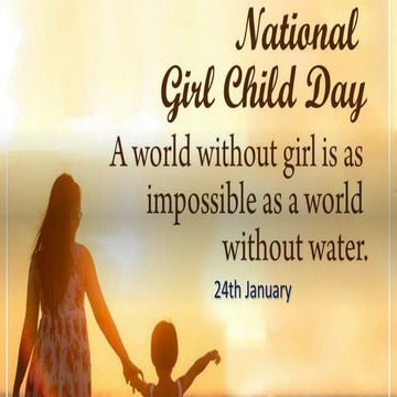 National Girl Child Day | PDF