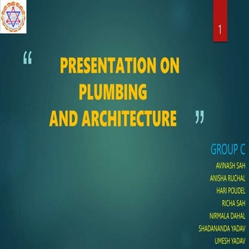 Plumbing Mep Pptx