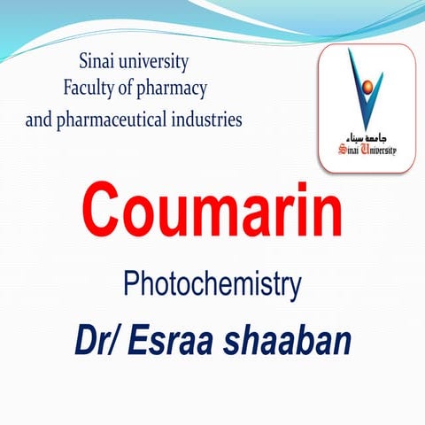 Coumarin | PPTX