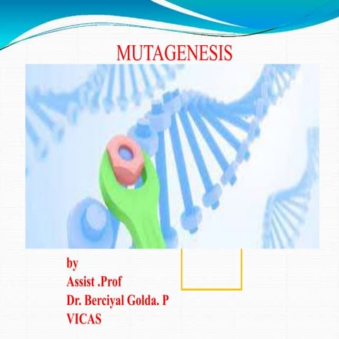 mutagenesis | PPTX