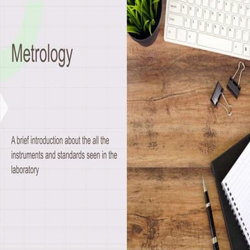 A brief introduction to metrology for you.pptx