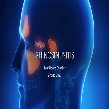 Rhinosinusitis.pptx