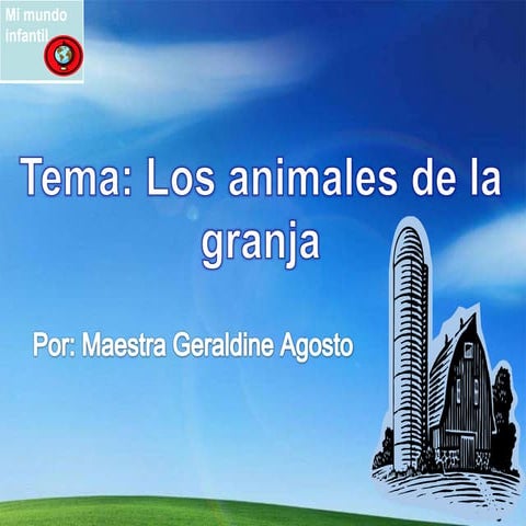 Animales de la granja | PPTX