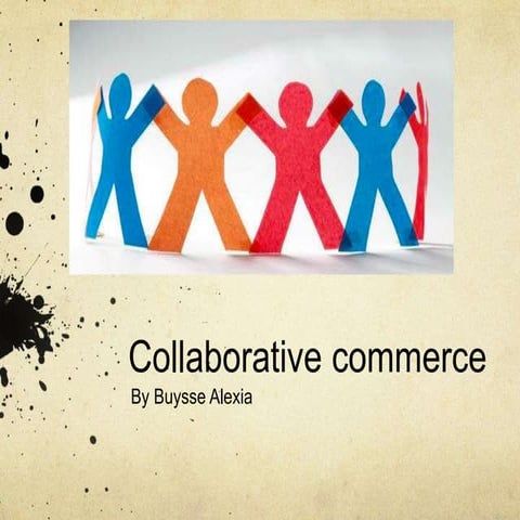 Collaborative commerce | PPT