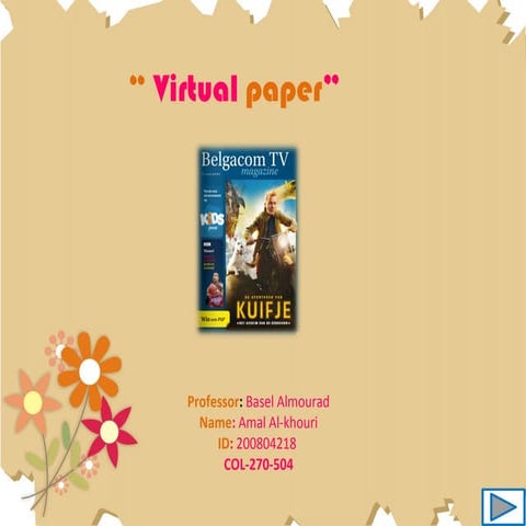 virtual paper | PPT
