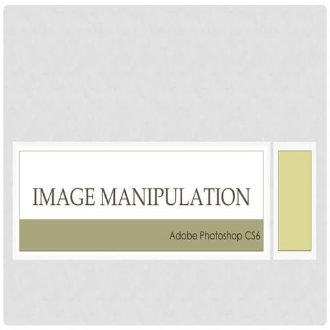 Presentation2 manipulation | PPTX