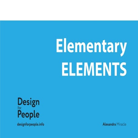Elementary elements | PPT
