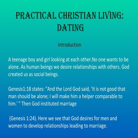 Presentation2 Teen Dating | PPT