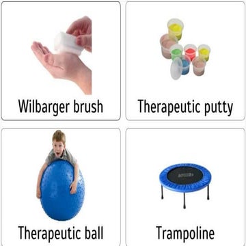 sensory choice board 1 | PPTX | Physical Therapy | Wellness
