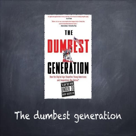 ITGS: "The Dumbest Generation" | PDF