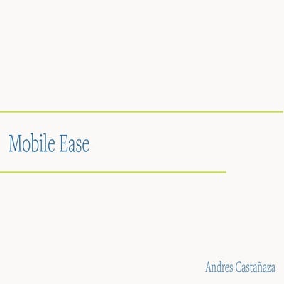 Mobile Ease | PDF