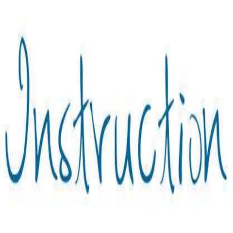 Wrong instructions | PPTX