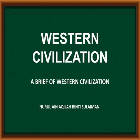 western civilization | PPT