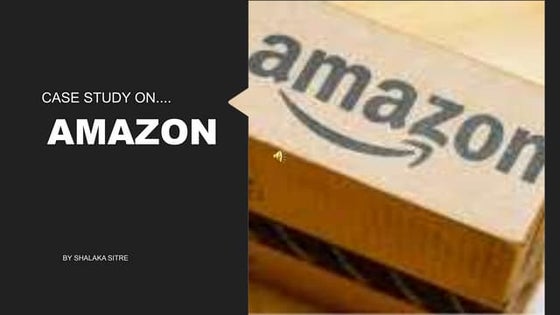 Amazon company presentation | PPT