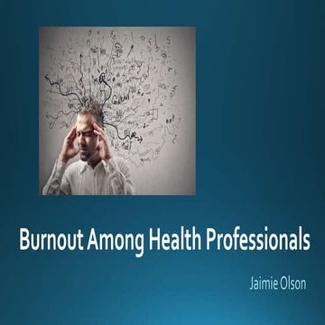 Workplace Burnout | PPTX