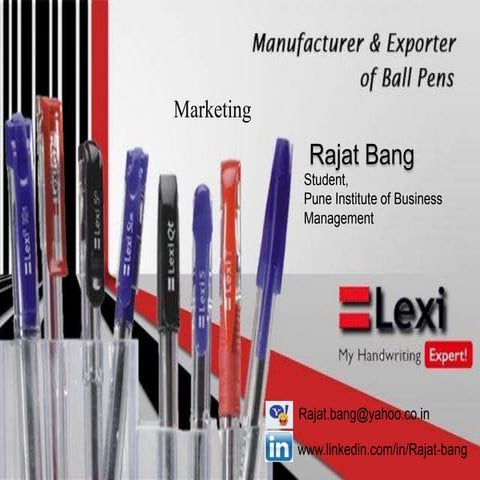 lexi pens marketing | PPTX | Automotive