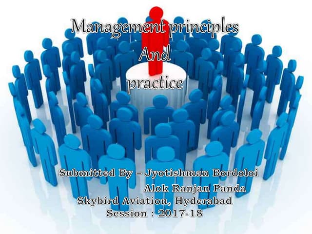 Nature of organization & management | PPT