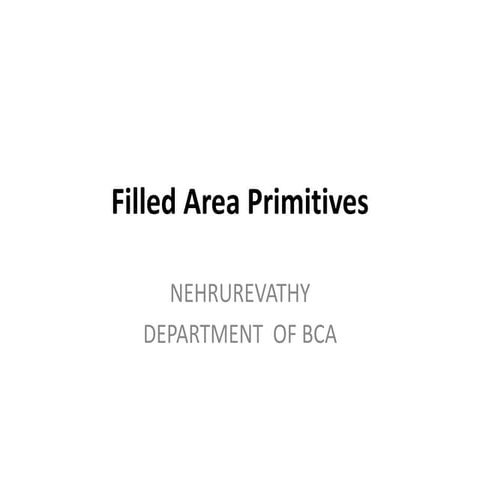 Attributes Of Output Primitives In Computer Graphics Ppt 6531