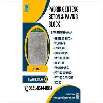 Conblock Jalan | PPT