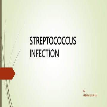 Streptococcus infections ppt download free | PPT