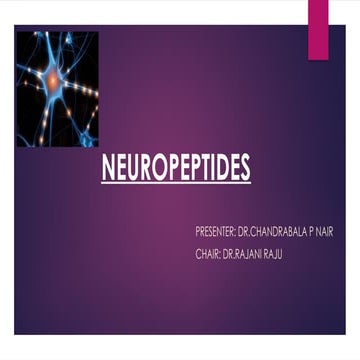 NEUROPEPTIDES aspect from Psychiatry .pptx