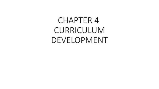 Wheeler’s model of curriculum development | PPT