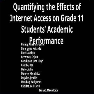 Presentation for science with jdhdud djudbdusbdid ...