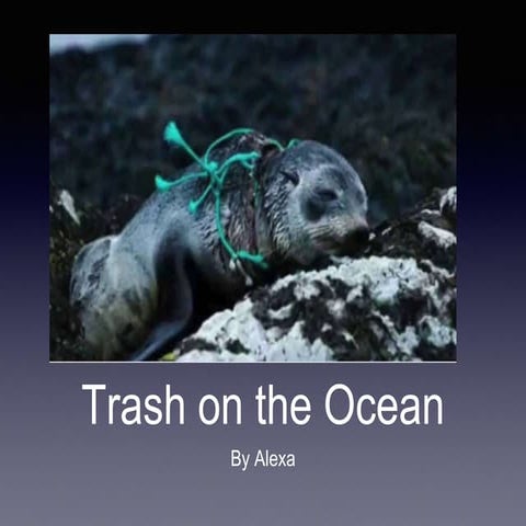 Trash in the Ocean | PPTX