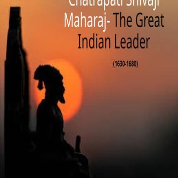 Iks unit 2 chatrapati shivaji maharaj and management.pptx