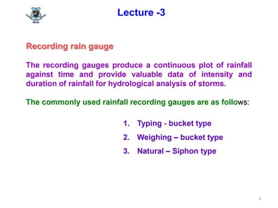 Rainfall analysis (Solved Examples)_Week2_CVE3305.pdf