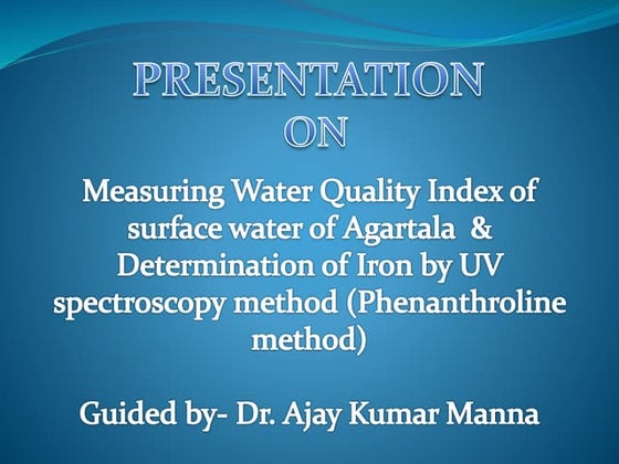 Quick Reference Guide to Compendial Water Standards | PPT