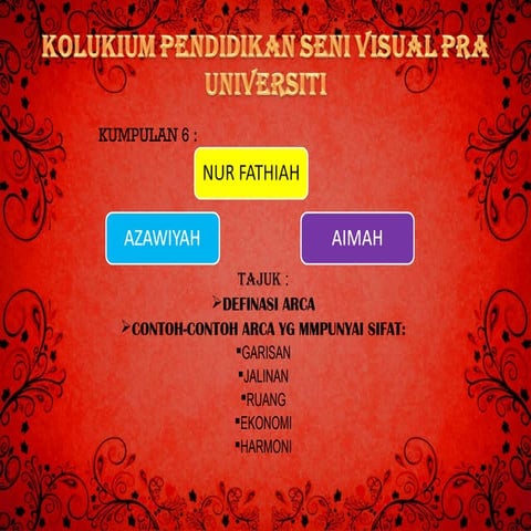 Arca Asemblaj | PPTX