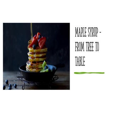 Maple syrup | PPTX