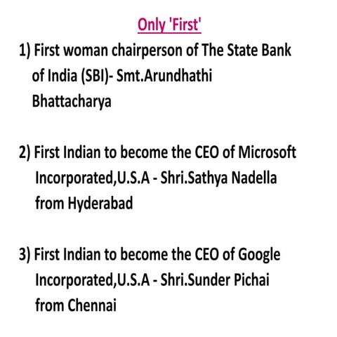 Gk first in india | PDF