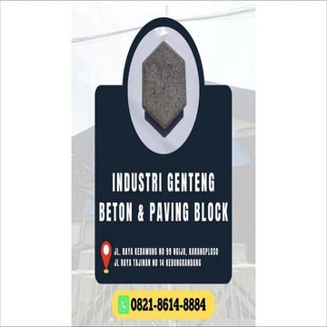 Paving Block Segi Enam | PPTX