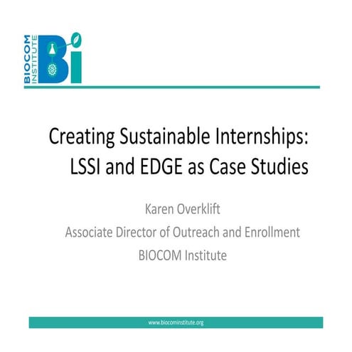 Presentation4 internship case studies overklift [compatibility mode] | PDF