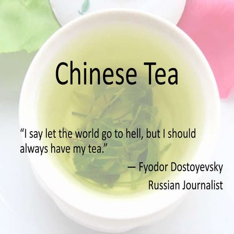 chinese tea | PPTX