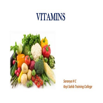 VITAMINS | PPT