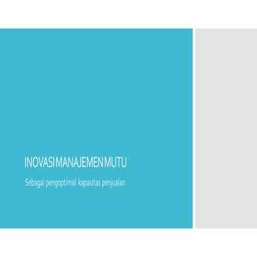 Program Inovasi | PPT