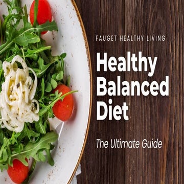 Health and balance diet | PDF