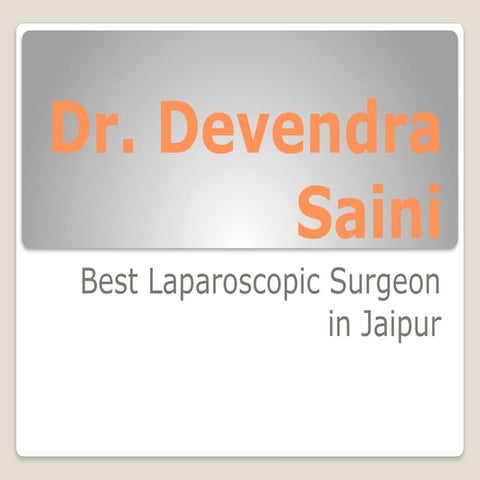 Dr Devendra Saini sms surgeon doctor in jaipur one of best associate professor in sawai mansigh ...